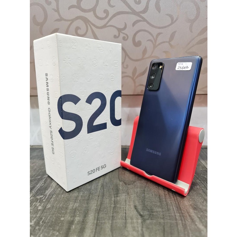 Samsung Galaxy S20 Fe 256GB Azul Novo Original Samsung | Shopee Brasil
