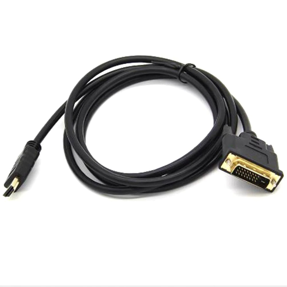 Cabo Hdmi Macho X Dvi 24+1 Macho De 1,50 Metros Com Filtro - Faz a Boa!