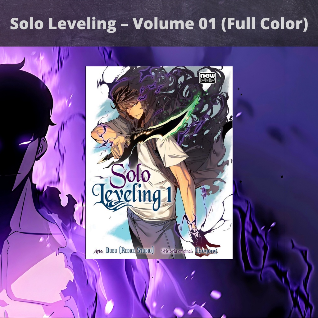Solo Leveling – Volumes 1 ao 4 (Full Color) - Escorrega o Preço