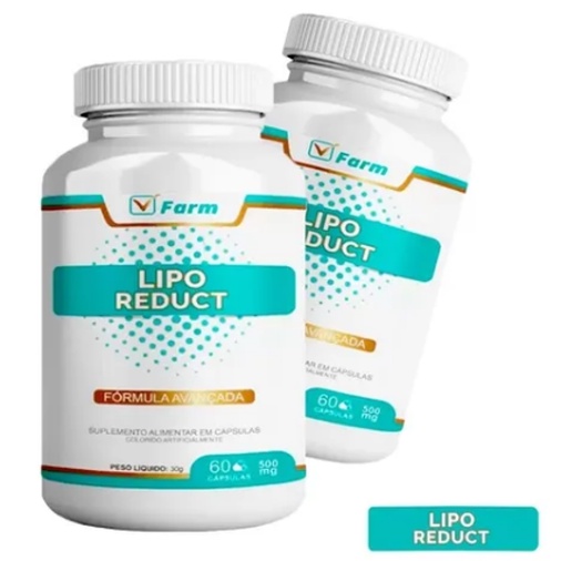 Lipo Reduct Controle de Peso e Celulite Original - 01 Pote 60 Caps ...