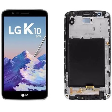Tela Frontal Display Lcd Touch Lg K10 Pro Com Aro | Shopee Brasil
