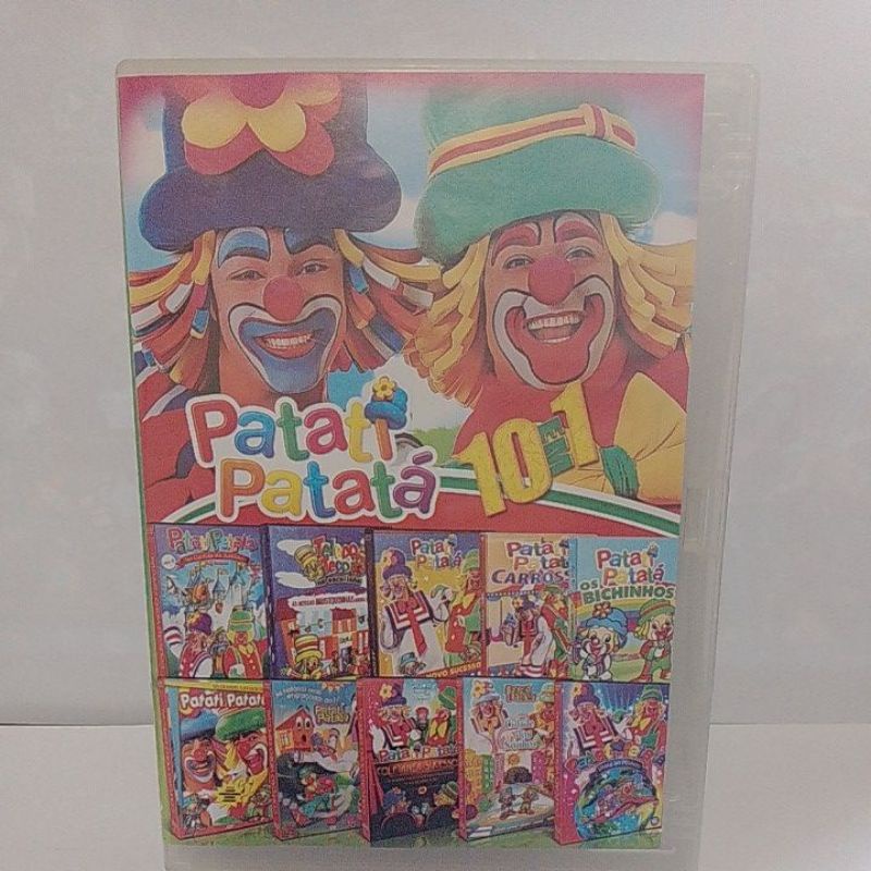 dvd Patati Patatá 10x1 raridade novo copia | Shopee Brasil