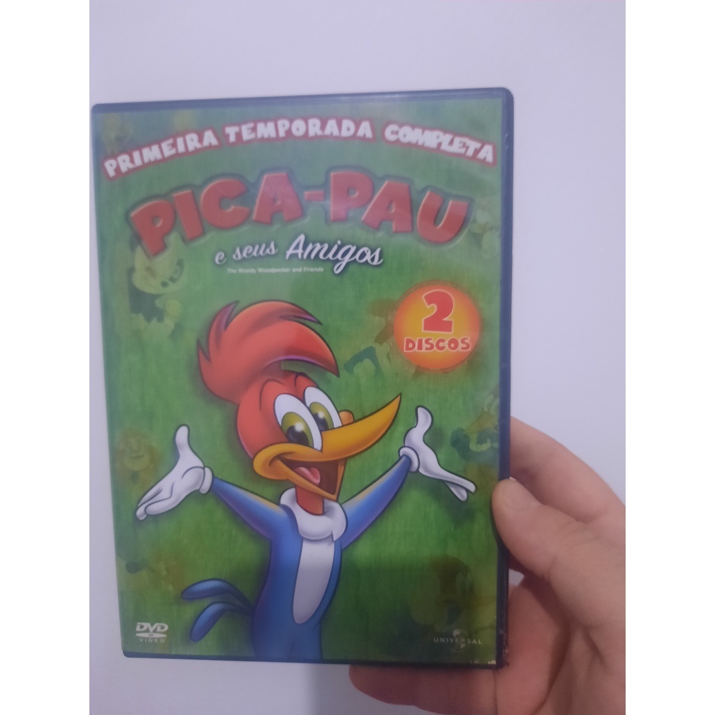 BOX DVD Pica Pau - 1ª Temporada Completa | Shopee Brasil