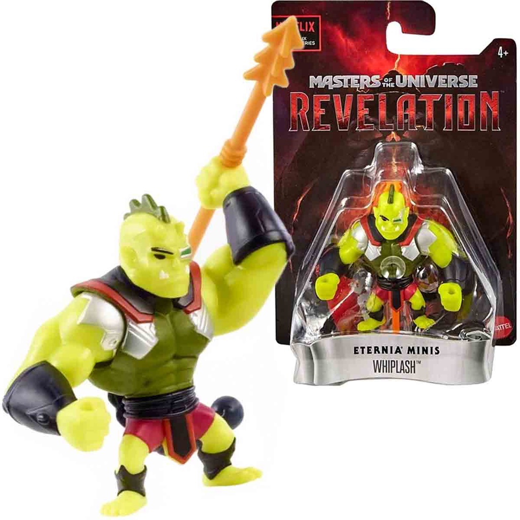 He-man Mini Boneco Articulado Whiplash Com Acessório Mattel | Shopee Brasil