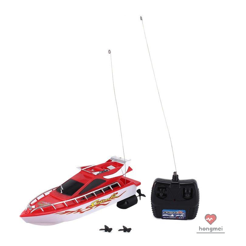 C101A Mini Radio Remote Control RC High Speed Racing Boat Speed Ship ...