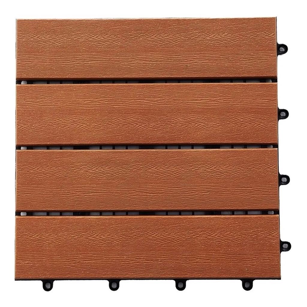 Kit Com 6 Decks Modular Wpc,piscina,jardim,banheiro | Shopee Brasil