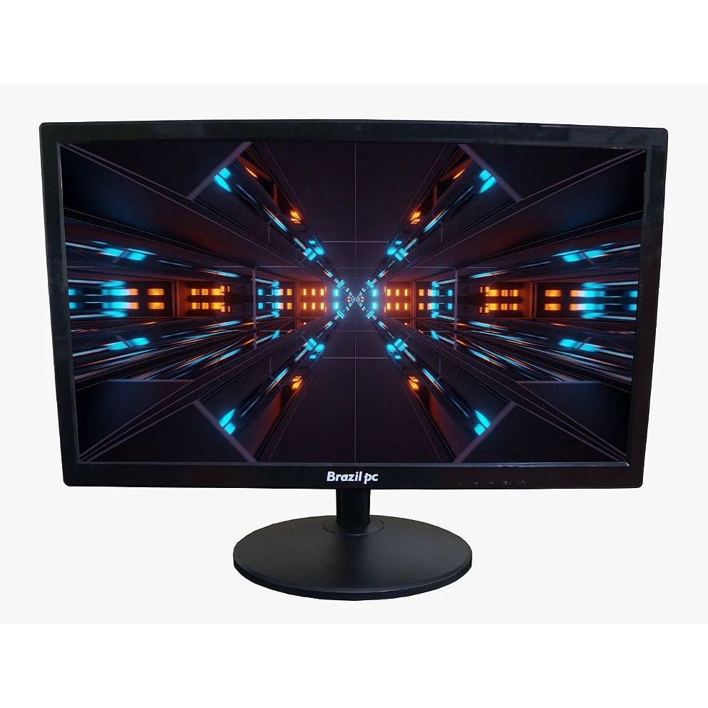 Monitor Led 20" Brazilpc preto widescreen 20BPC-KAN Box | Shopee Brasil