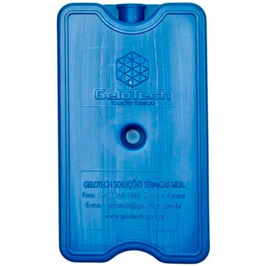 Gelo Rigido Reutilizavel Azul 500ml - Gelotech | Shopee Brasil