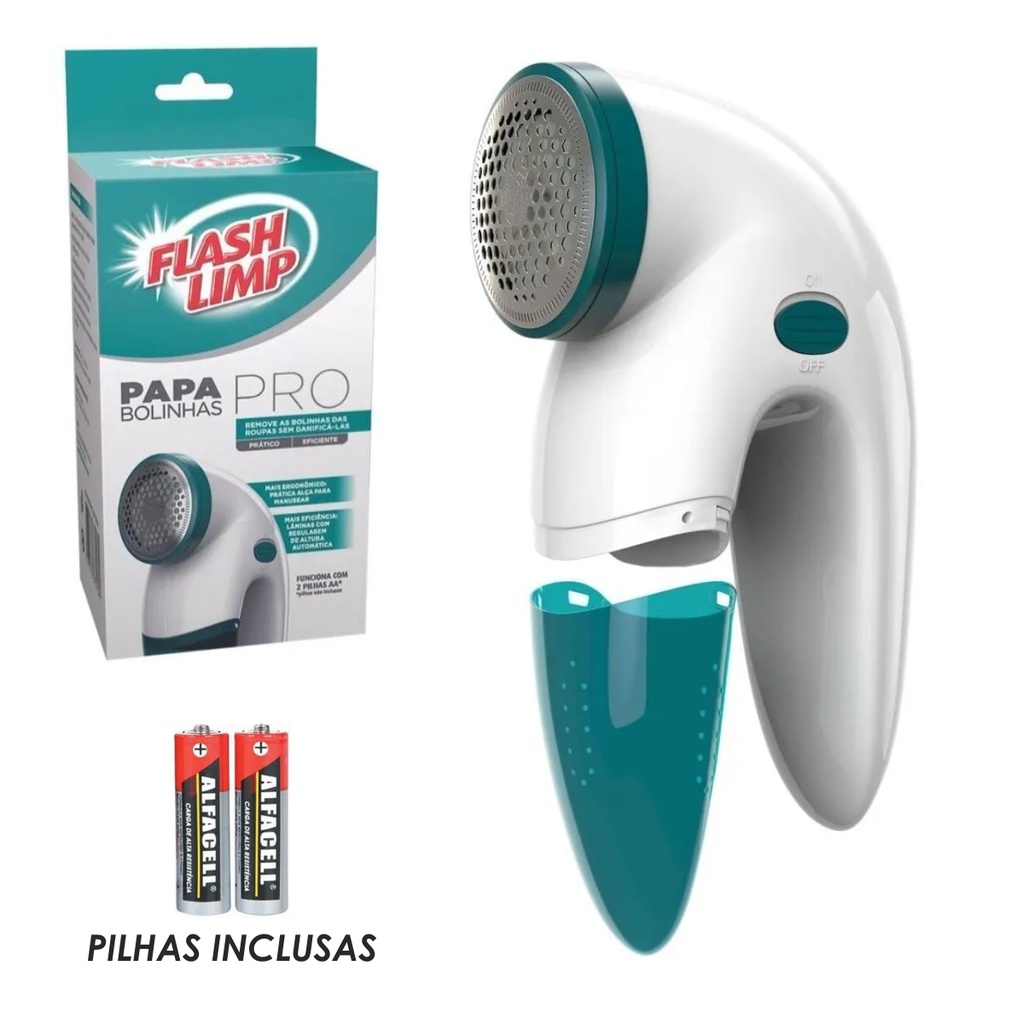 Aparelho Papa Bolinha Tira Pêlo Das Roupas Elétrico Portátil ...