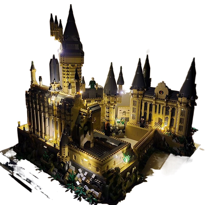Compatível Com Lego Castelo Adulto Montagem Difícil Série Menino ...