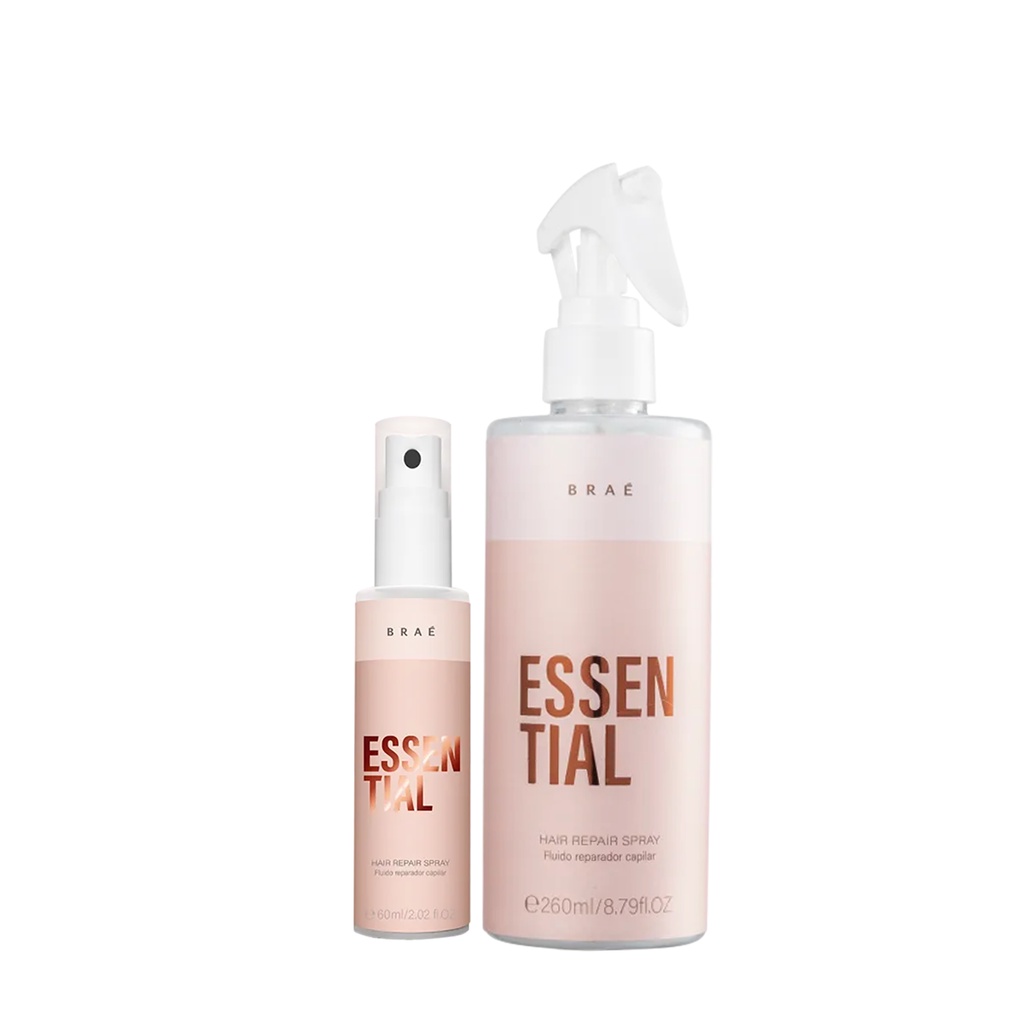 Kit Braé Leave- in Essential 260ml + 60ml | Shopee Brasil