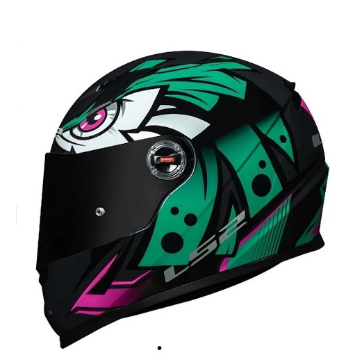 Capacete Ls2 Classic FF358 Tribal Verde | Shopee Brasil