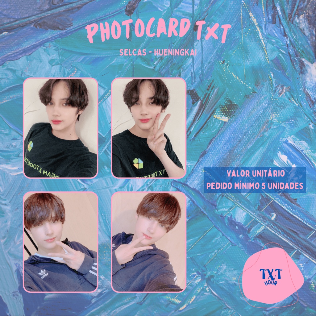 PHOTOCARD TXT (TOMORROW X TOGETHER) HUENINGKAI - SELCAS | kpop card ...