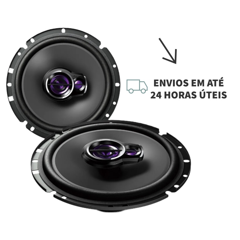 Par Alto Falante Original Pioneer Triaxial TS-1760BR 6 Polegadas | Shopee Brasil