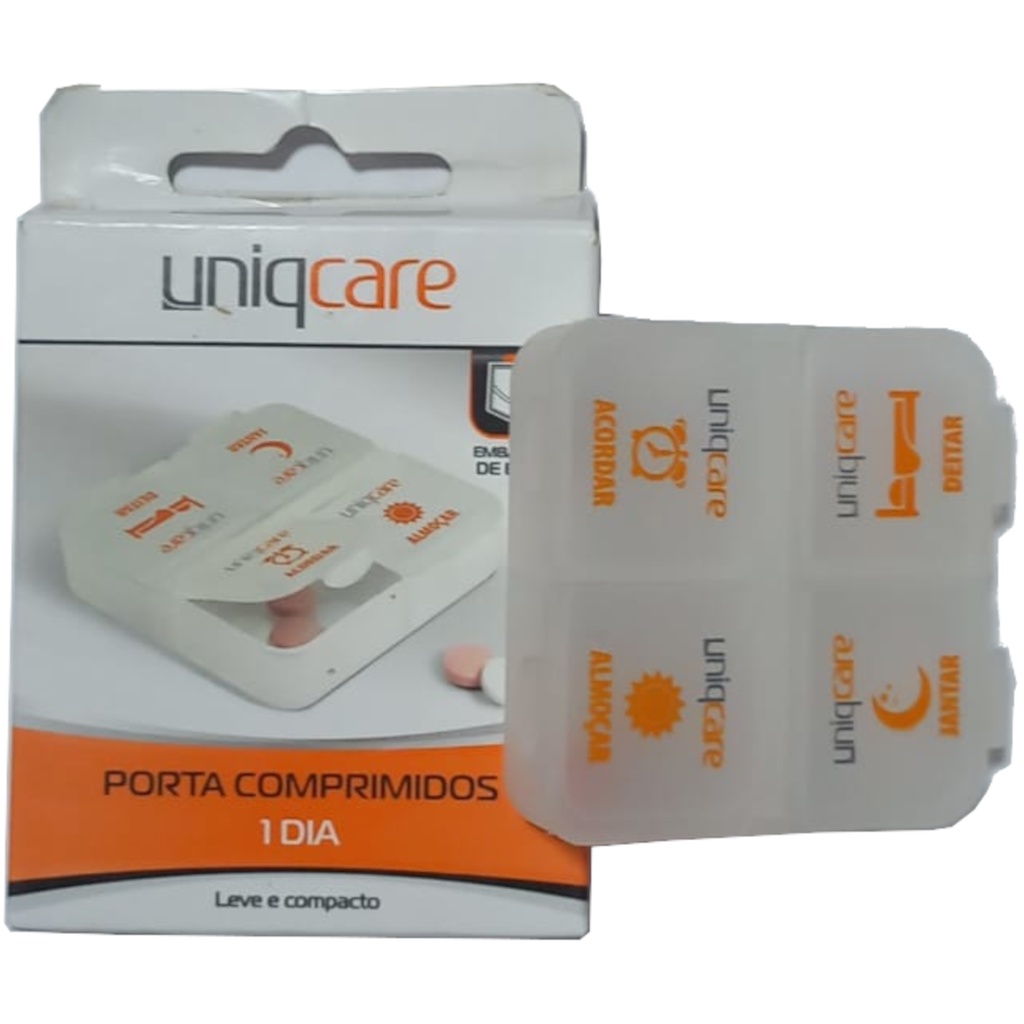 Porta Comprimido Remedio Caixa Organizadora - Escorrega o Preço