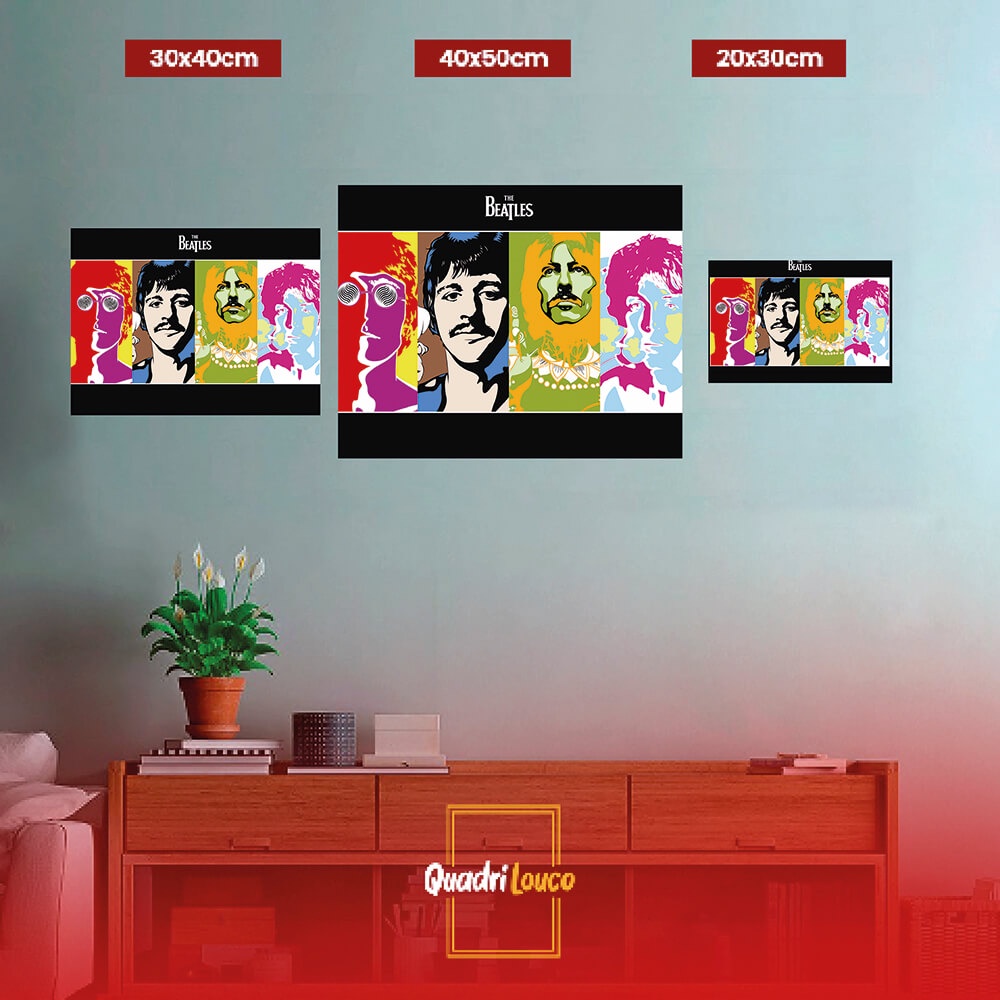 Quadro de The Beatles 07 | Shopee Brasil