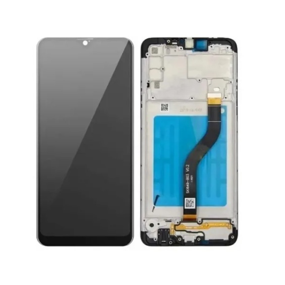 Tela Frontal Display LCD Touch Galaxy A20S COM ARO Original | Shopee Brasil