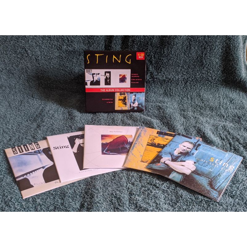 STING THE ALBUM COLLECTION (FAN-MADE) | Shopee Brasil