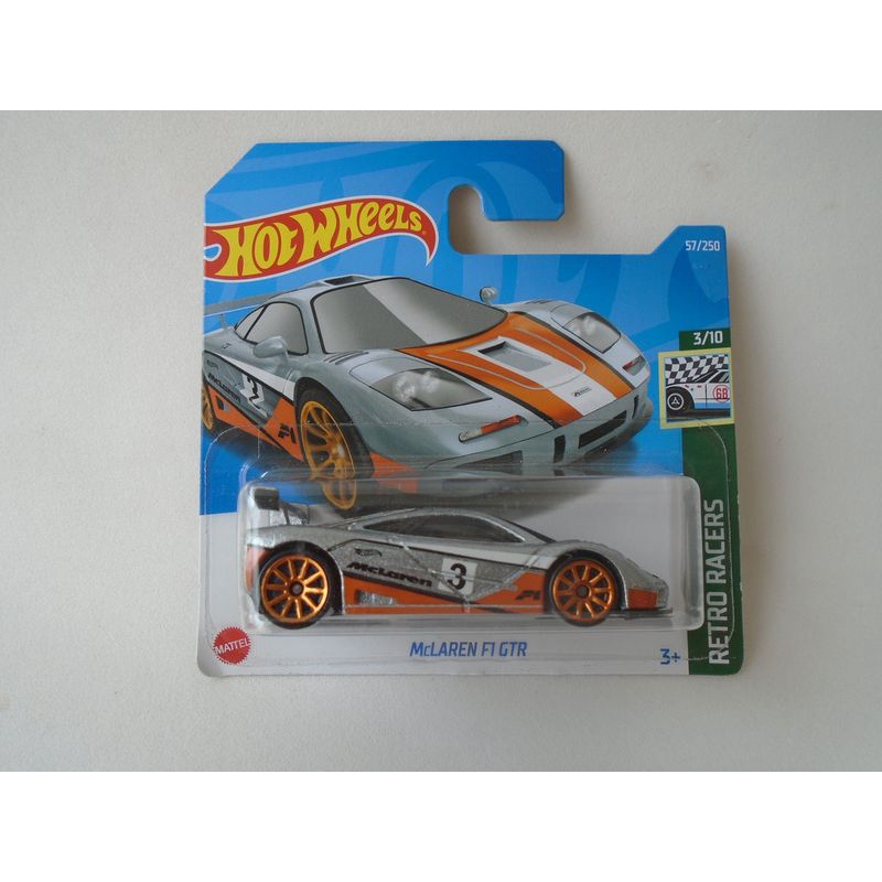 Hot Wheels McLaren F1 GTR - HCX86 2022 - Retro Racers 3/10 - Hot Wheels ...