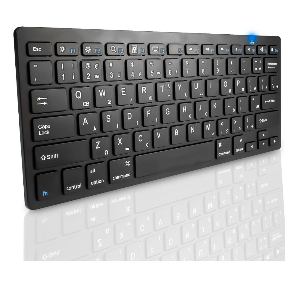 Teclado Bluetooth Sem Fio Pc Notebook Tablet Samsung Abnt2 - Escorrega ...