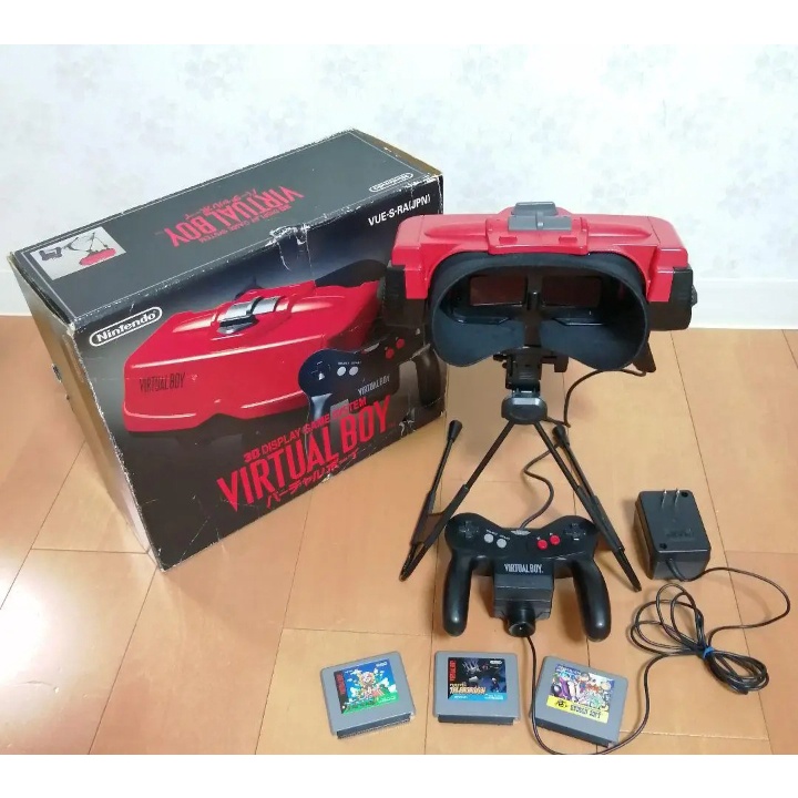 Nintendo Virtual Boy Console Retro Game | Shopee Brasil