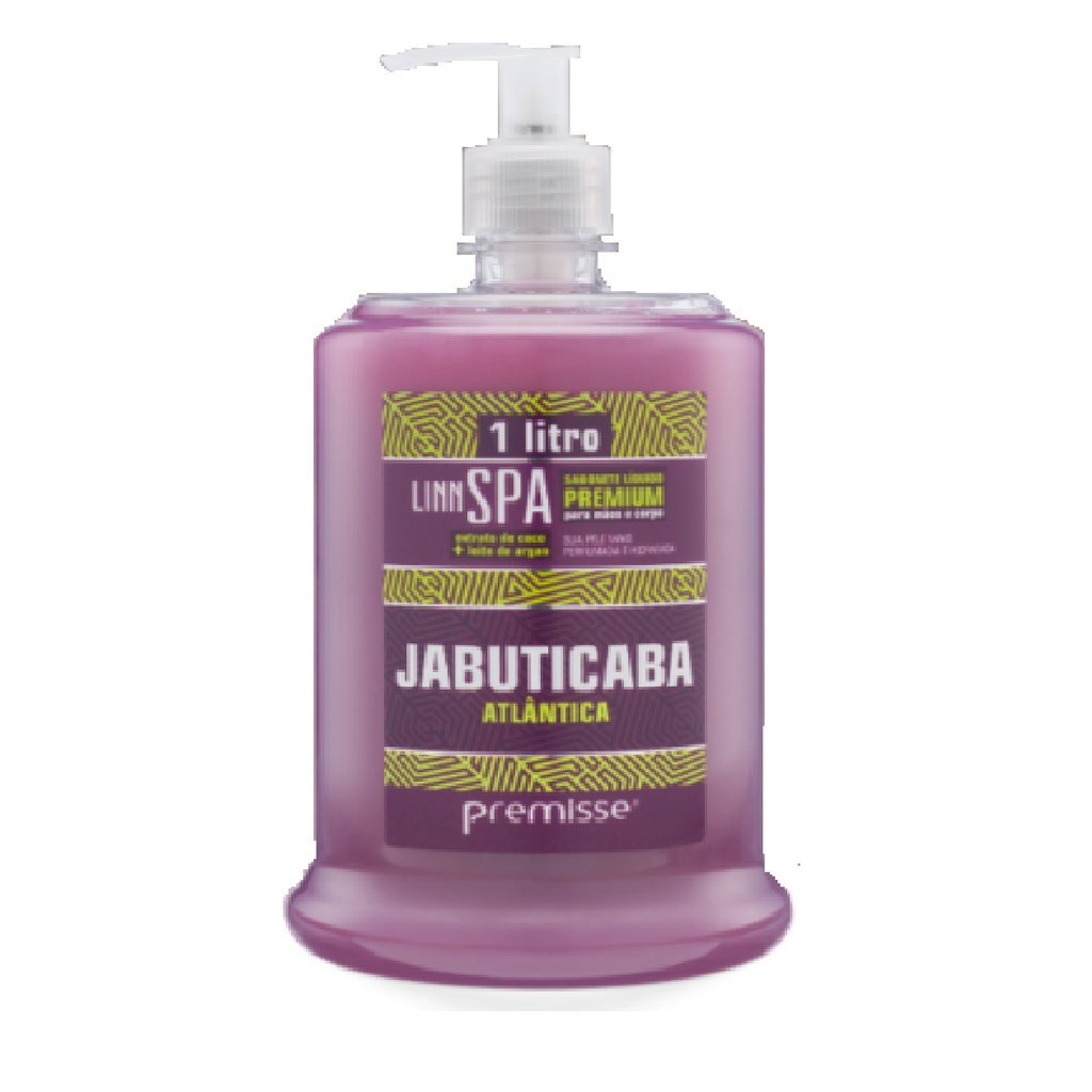 Sabonete Liquido Premium Jabuticaba Linn Spa Frasco 1 Litro | Shopee Brasil