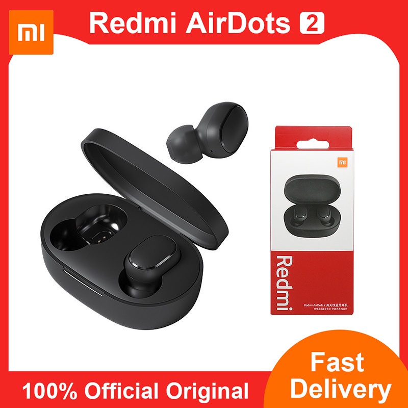 Original Xiaomi Redmi Airdots 2 Fone De Ouvido Sem Fio Bluetooth 5.0 Mi ...