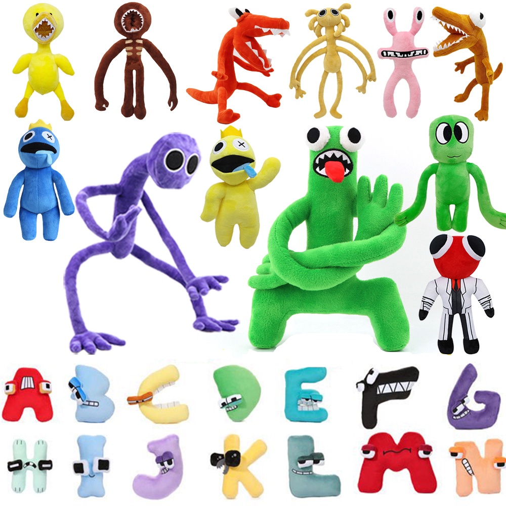Roblox Rainbow Friends 30cm Roblox Arco-Íris Amigos De Pelúcia Brinquedo Boneco De Jogo Monstro ...