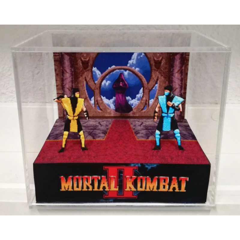 Cubo diorama mortal Kombat 2 Scorpion vs sub zero | Shopee Brasil Cubo diorama mortal Kombat 2 Scorpion vs sub zero | Shopee Brasil