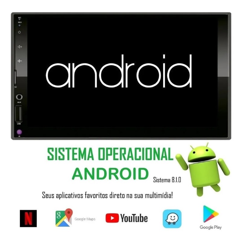 Central Multimidia Universal Top de Linha | A Melhor Central Multimida do Mercado | Mp5 ...