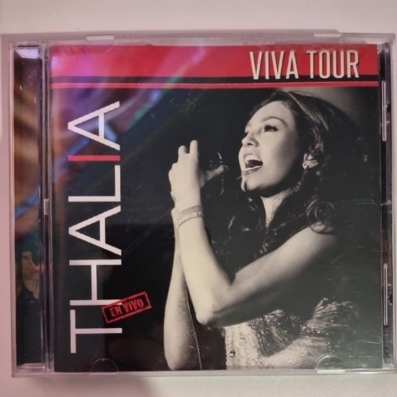 CD Thalia Viva Tour En Vivo (Importado) | Shopee Brasil