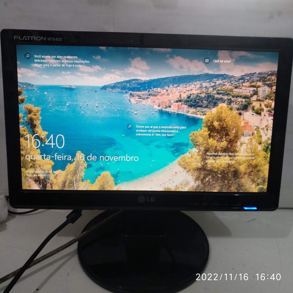 MONITOR LCD 15 Polegadas Wide LG W1542S | Shopee Brasil