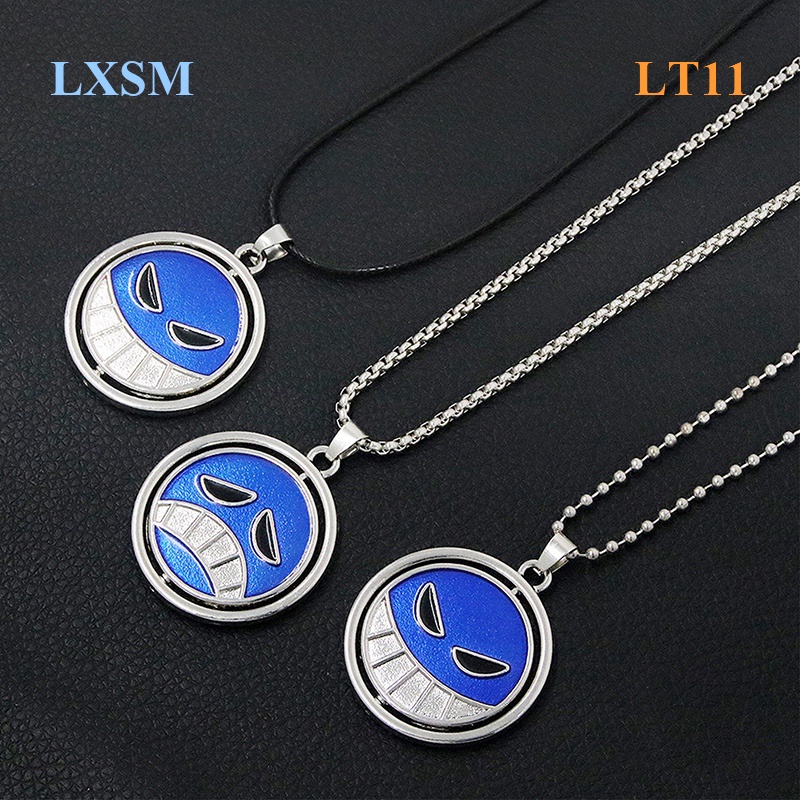LT11 Ace Necklace for Women Men Anime Metal Necklaces one piece Jewelry ...