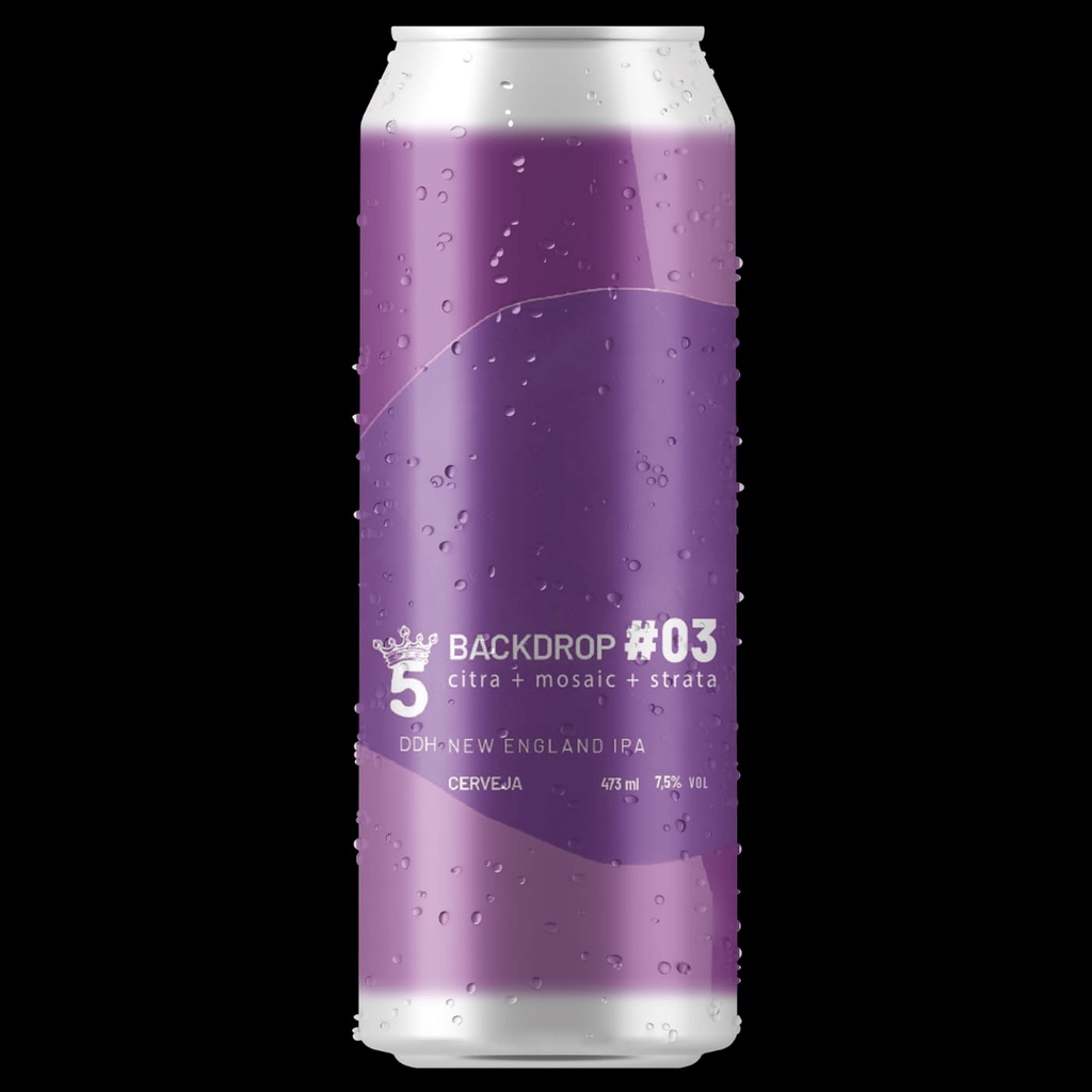 Cerveja 5 Elementos New England IPA Backdrop #03 473ML | Shopee Brasil