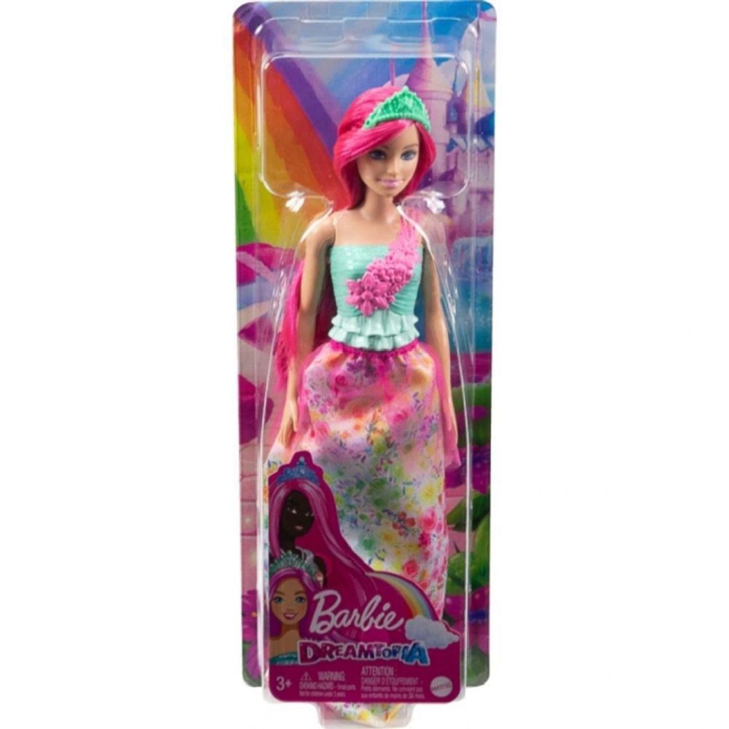 Barbie Princesas Dreamtopia Cabelo Rosa Escuro HGR13 - Mattel | Shopee ...