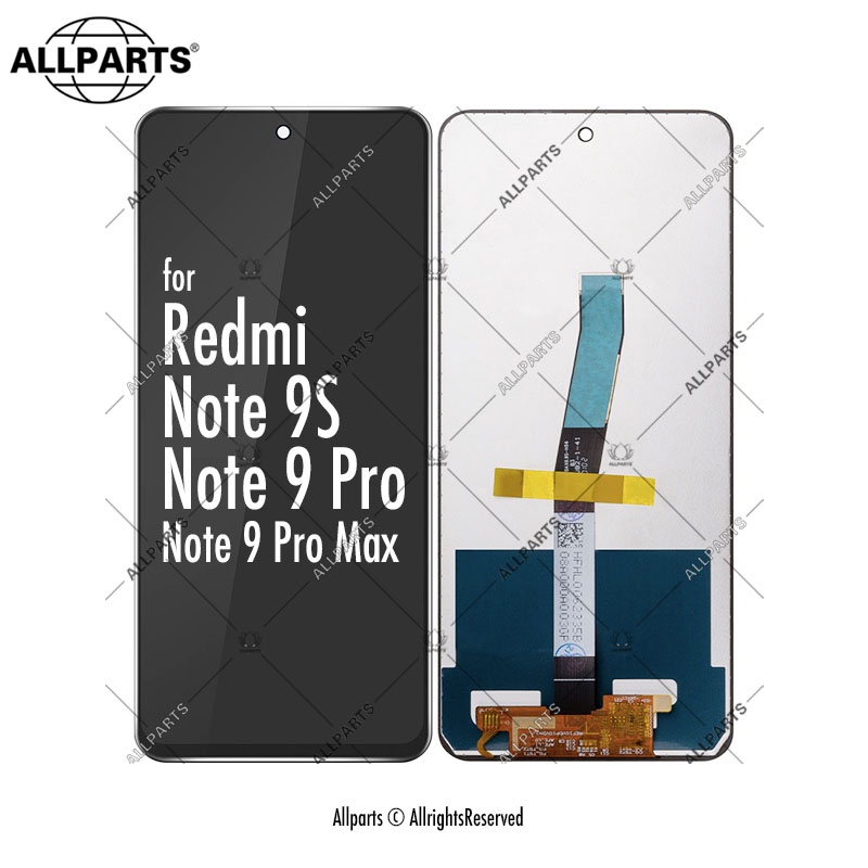 6 67 Tela Frontal Display Do Xiaomi Redmi Note 9s Note 9 Pro Max Lcd