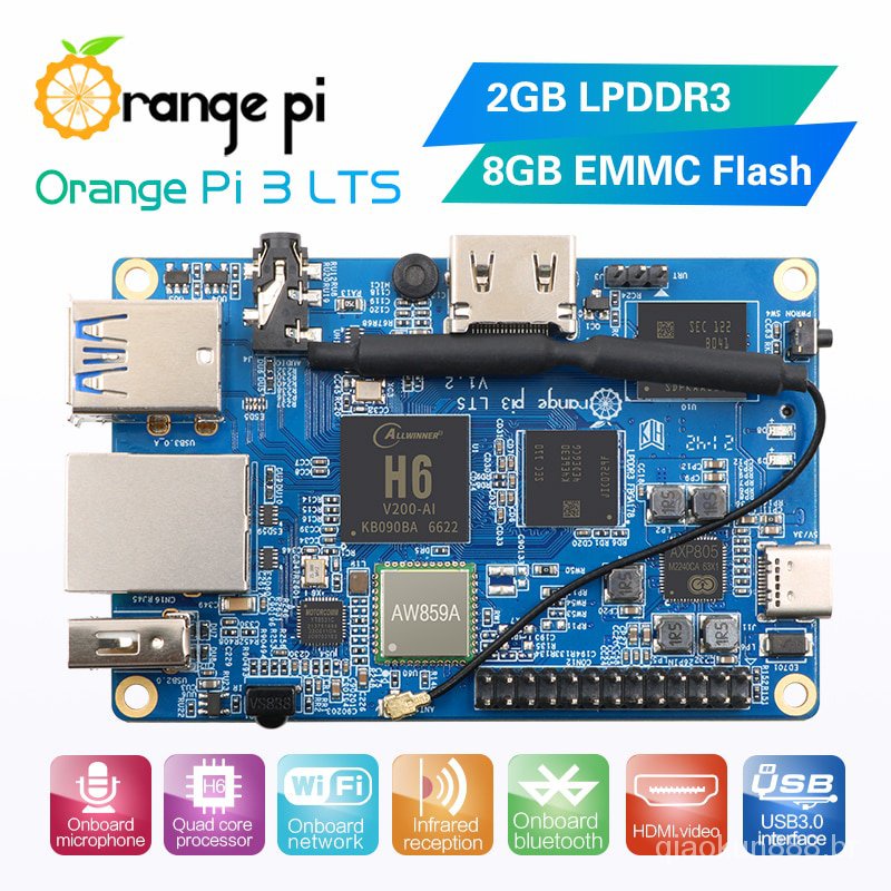 Orange Pi Pc 1gb H3 Quad Core Linux Android Ubuntu - Escorrega o Preço
