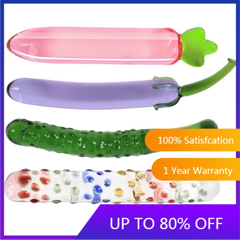 Wx Jogos Adultos Dildo De Vidro Para Vagina G Spot Estimular Bumbum