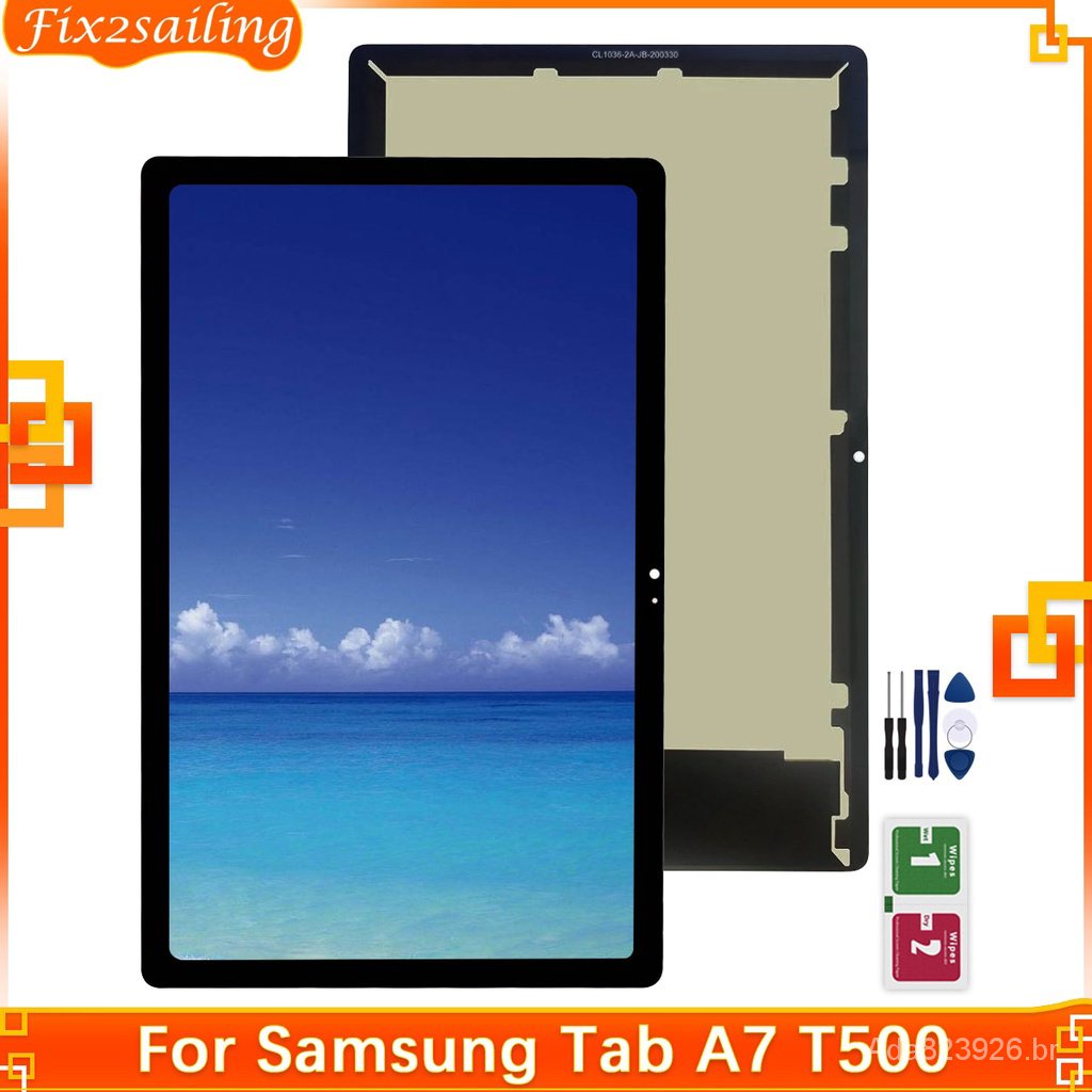 LCD Para Samsung Galaxy Tab A7 10.4 2020 T500 T505 SM-T500 T505 Tela ...