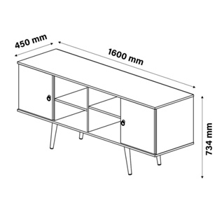 Rack Bancada Estrela Sala TV 53 Polegadas | Shopee Brasil
