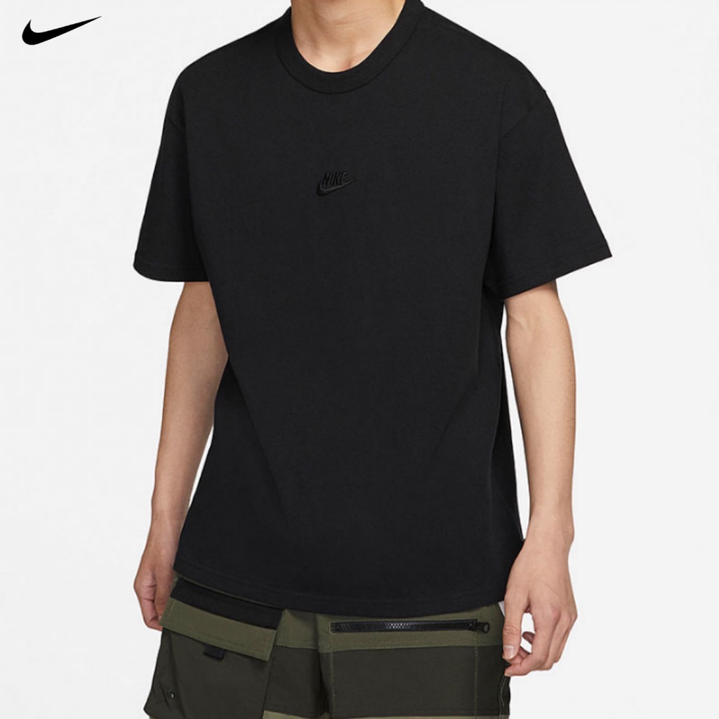 Nike 100 % Original Homens De Manga Curta 2022 Verão SWOOSH Algodão ...