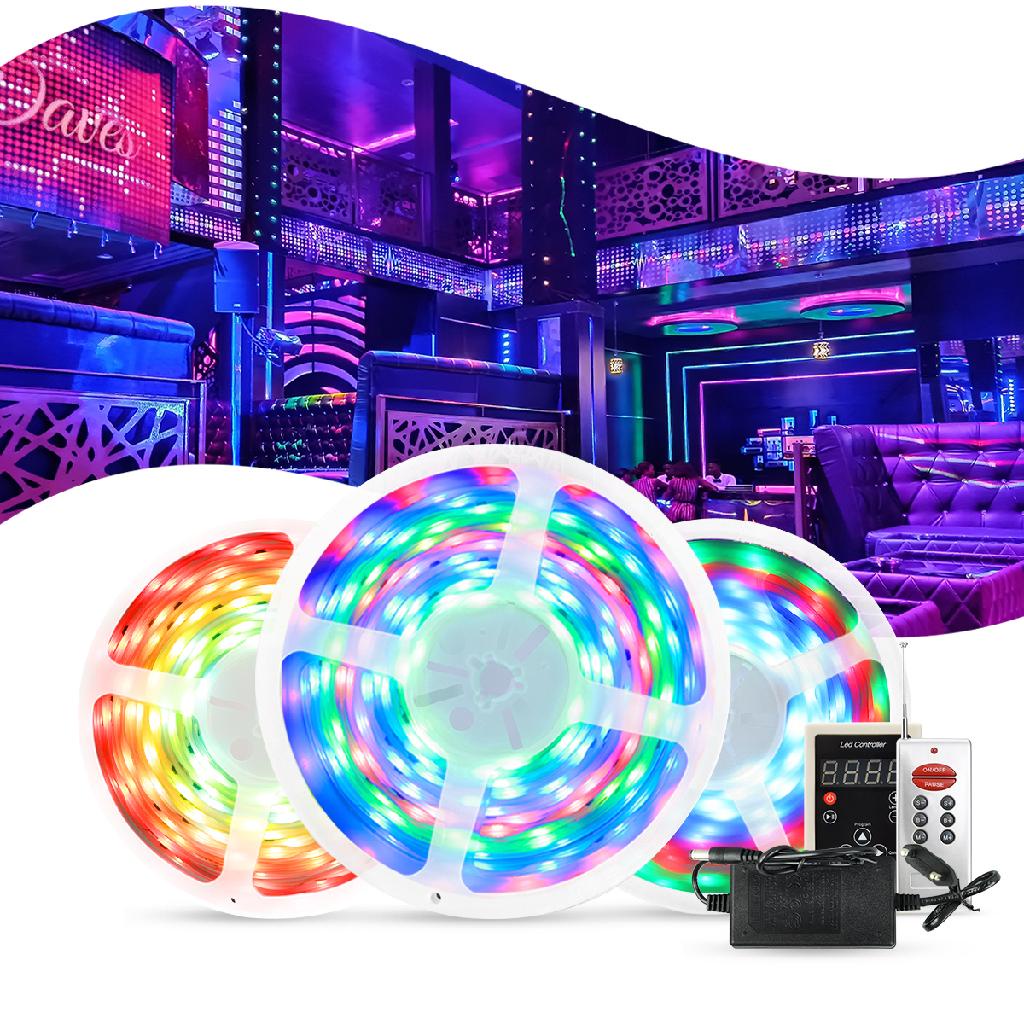 Fita Led Digital 6803 5M RGB 133 Efeitos Ip67 Com Controle - Desconto ...