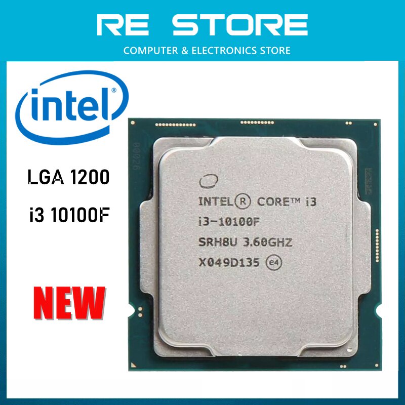 Spot 【 Novo Núcleo De intel i3 10100f 3,6ghz Processador De cpu 8 ...