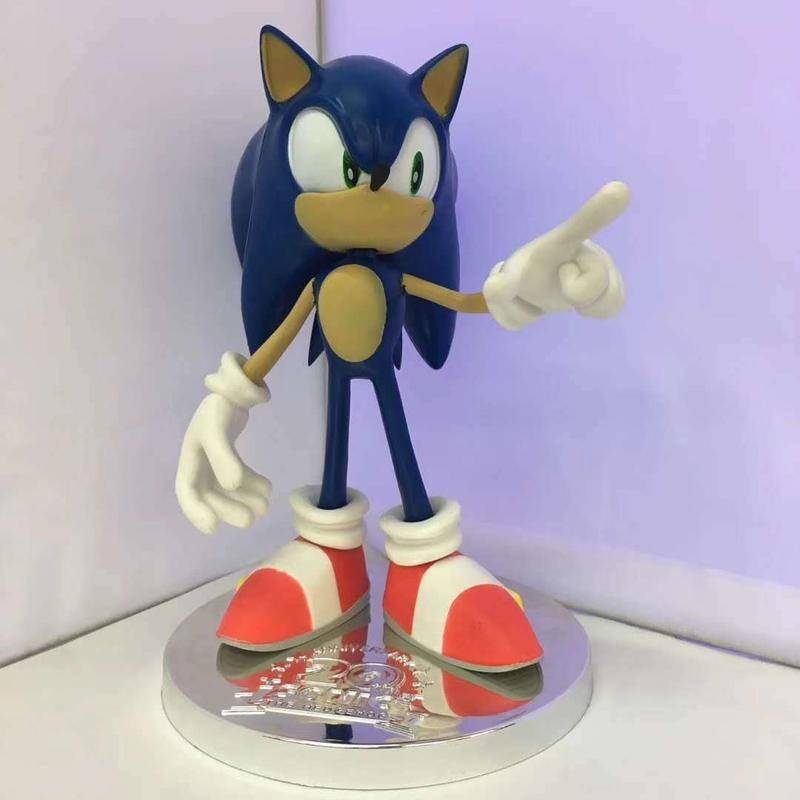 Sonic 20th Anniversary Sonic Mouse Sonic Kid PSP Game Box Hand Operated ...