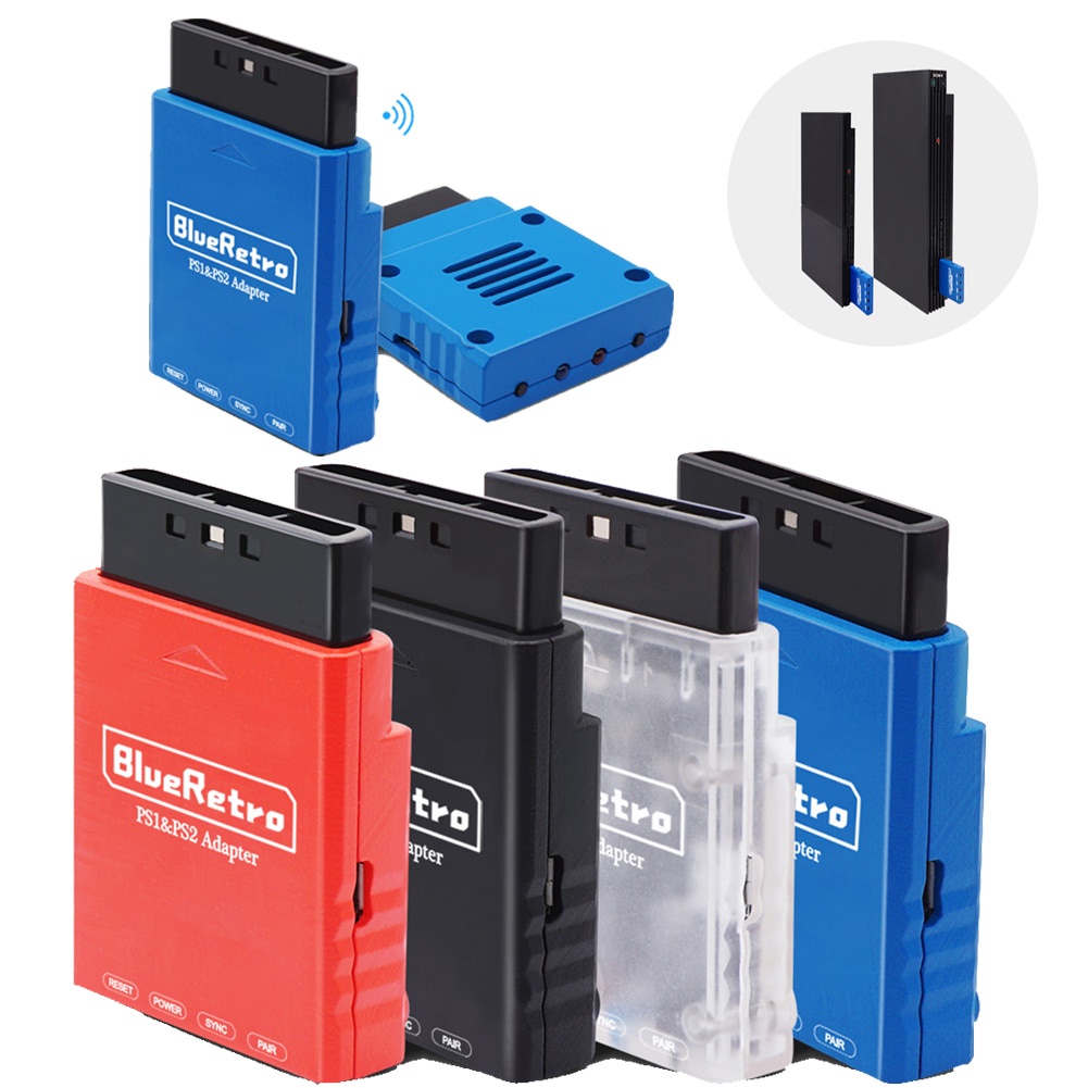 XUDH Blueretro Multiplayer Adaptador Controlador Sem Fio Para PS1/PS2 ...