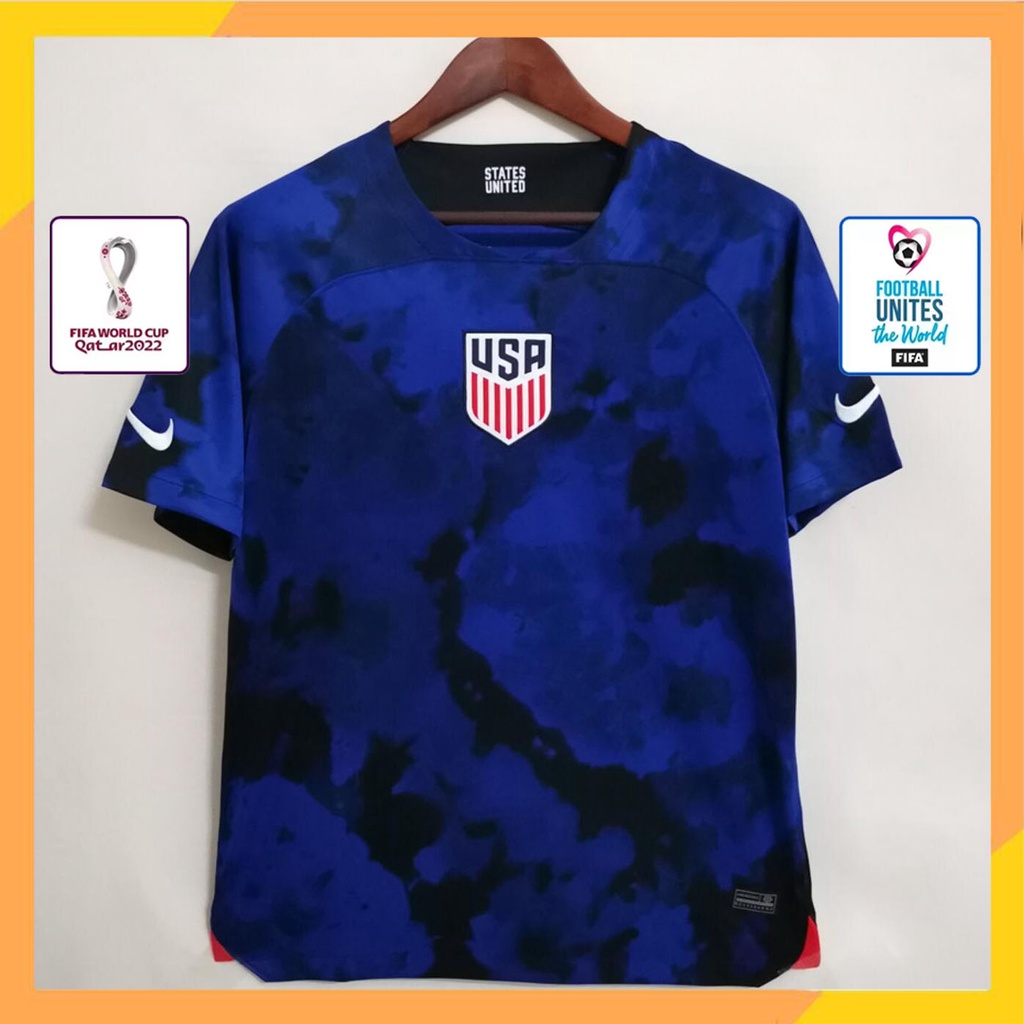 2022-23 U.S.A Camisa Longe Nacional Equipe Tamanho P-2XL Futebol jersi 22 América Fãs ...