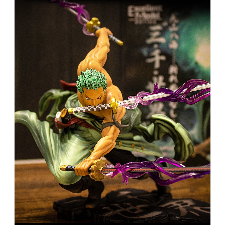 Boneco One Piece Action Figure Roronoa Zoro/Combate Anime Brinquedo ...