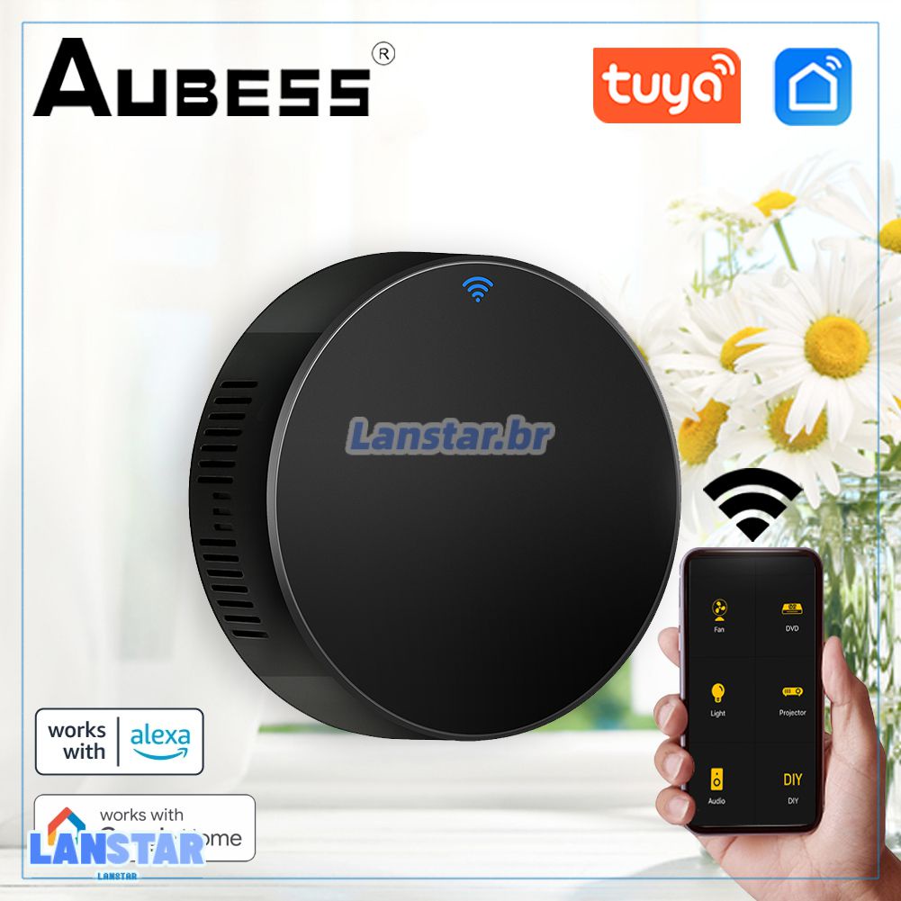 Wi-fi Rf Ir Universal Remote Controller Condicionado Set-top Box Seu ...