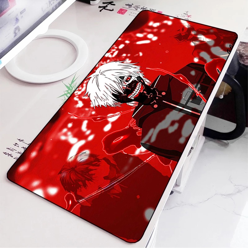 Tokyo Ghoul Xxl Mouse Pad Anime Deskmat Jogo Mousepad Gamer Protetor De ...