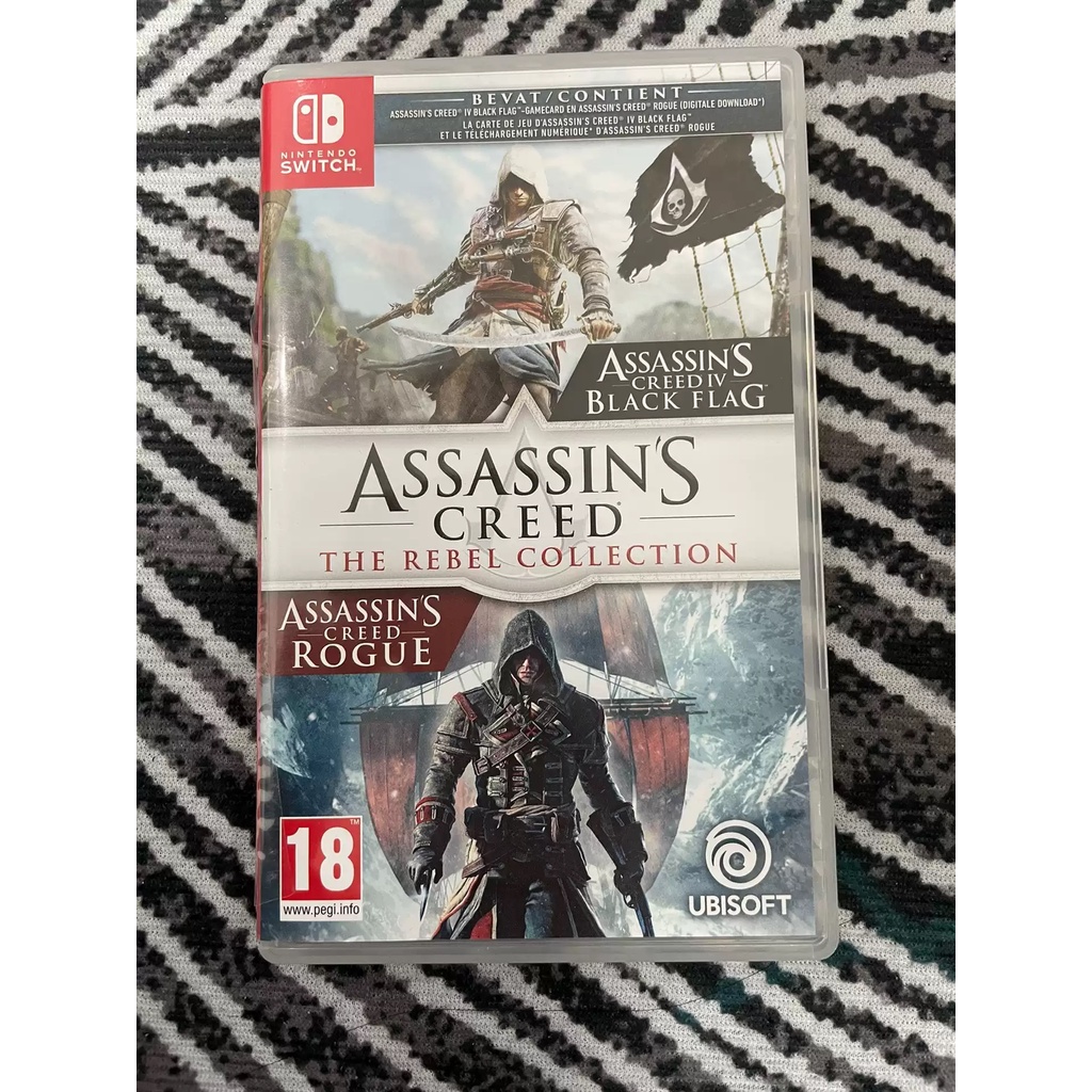 Assassin’s Creed the Rebel Collection Nintendo Switch Jogos Mídia ...